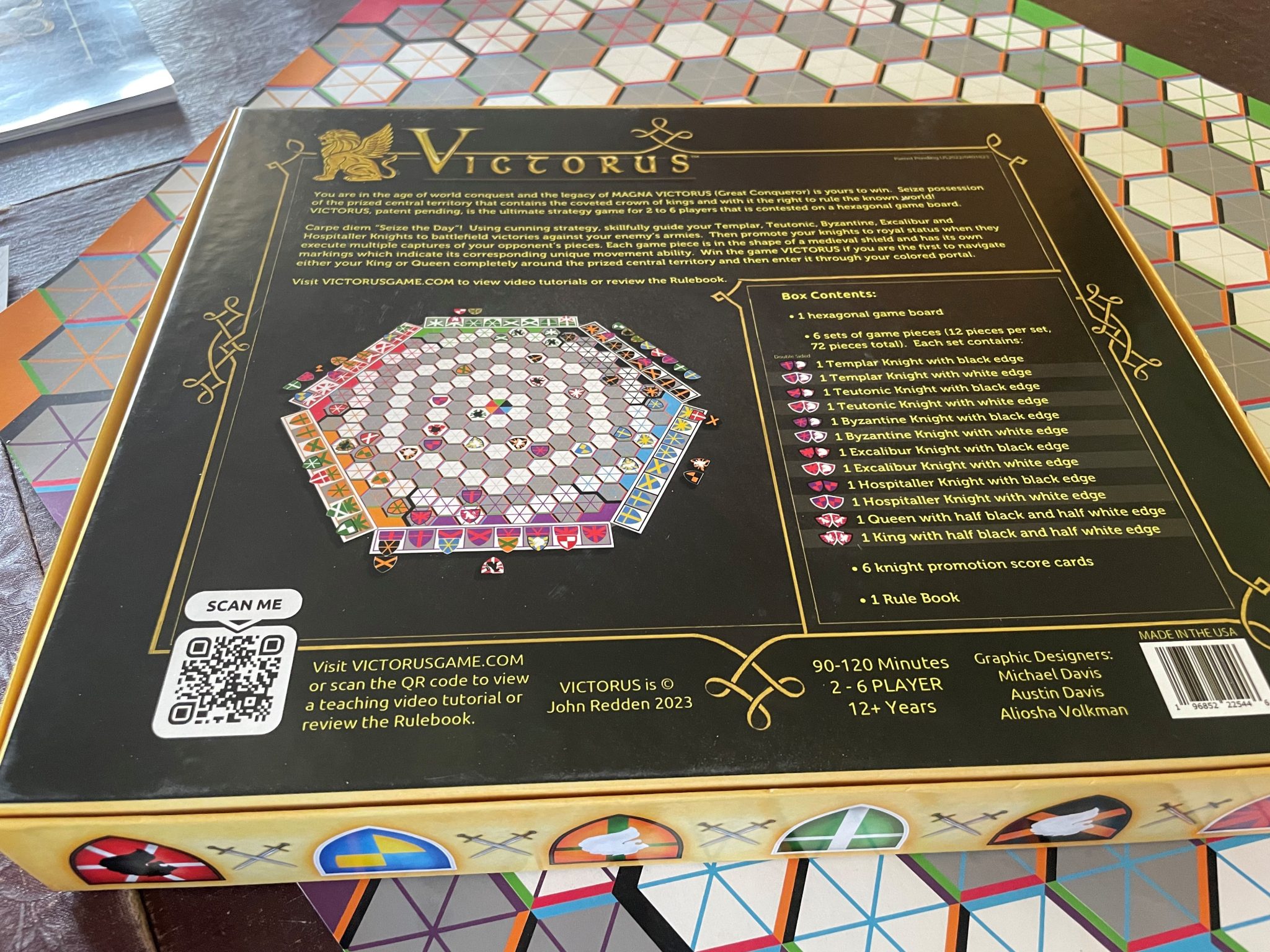 Victorus Board Game: The Best Strategy Board Game for Adults