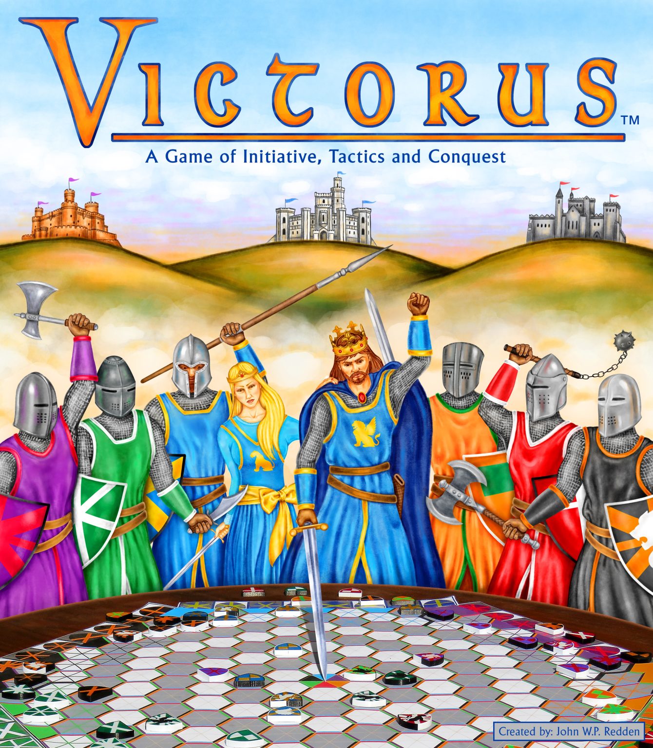 Victorus Board Game: The Best Strategy Board Game for Adults